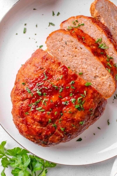 Ground Turkey Meatloaf {Always Juicy} - The Big Man's World