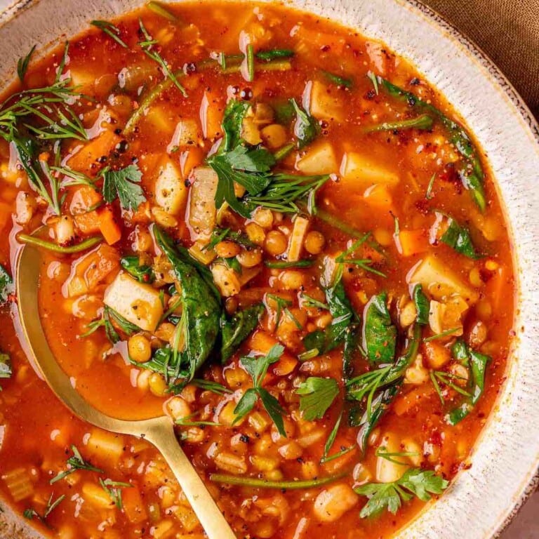 High Protein Soup {35g protein} - The Big Man's World