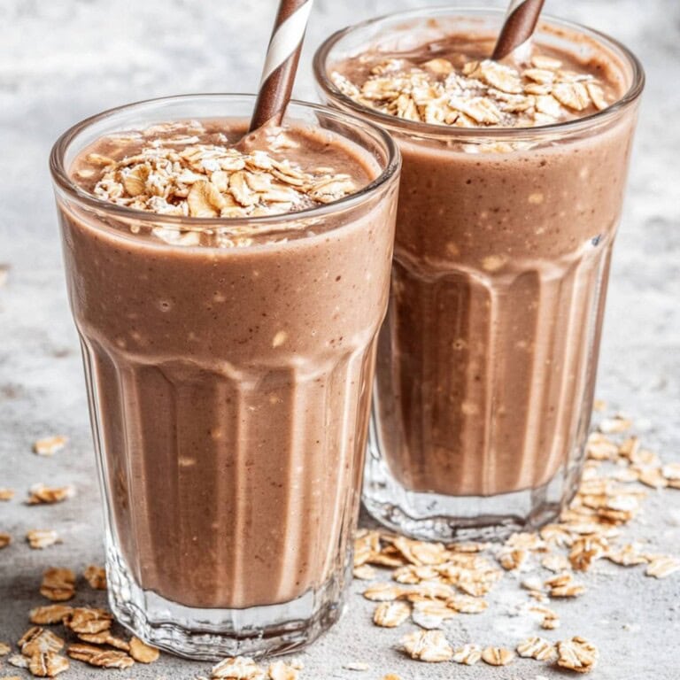 Oatmeal Smoothie {High Protein & Healthy} - The Big Man's World