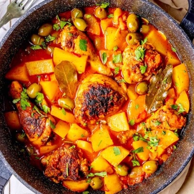 Pollo Guisado Recipe {Latin Chicken Stew} - The Big Man's World