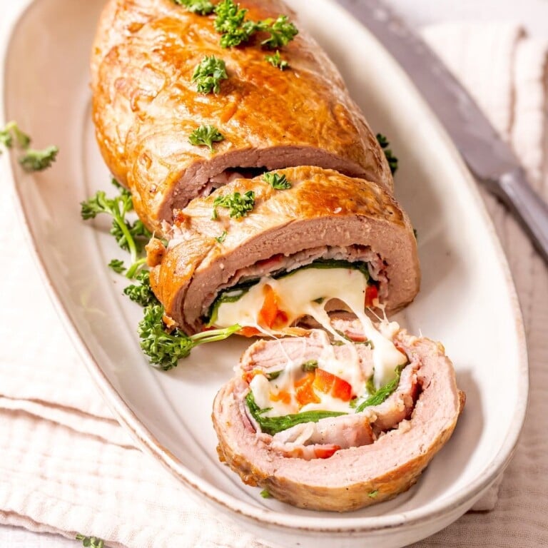 Stuffed Pork Loin {Under 30 Minutes} - The Big Man's World