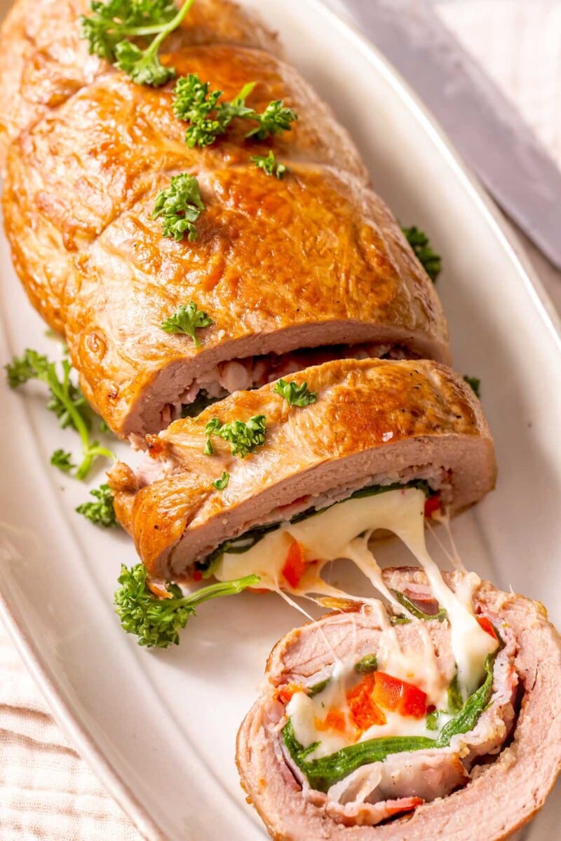 Stuffed Pork Loin {Under 30 Minutes} - The Big Man's World