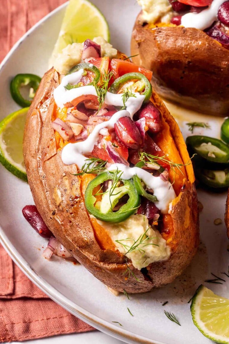 Stuffed Sweet Potatoes - The Big Man's World