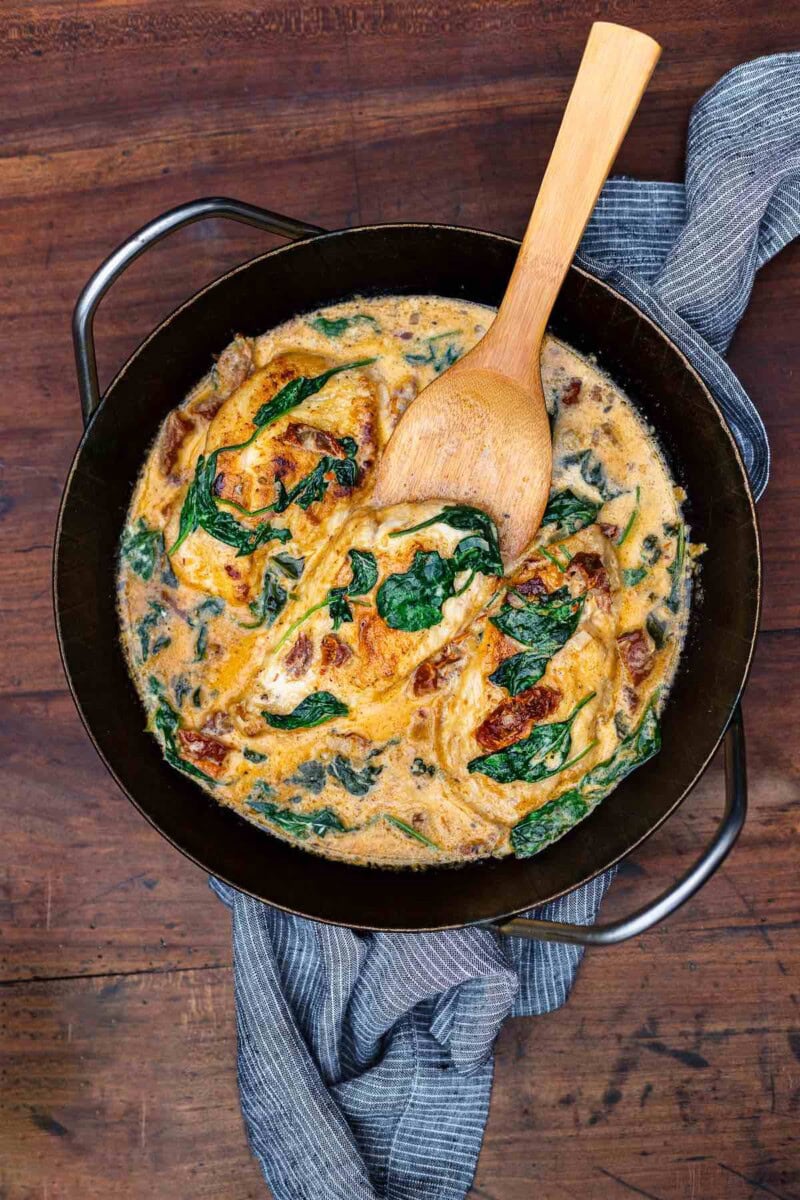 Creamy Tuscan Chicken - The Big Man's World