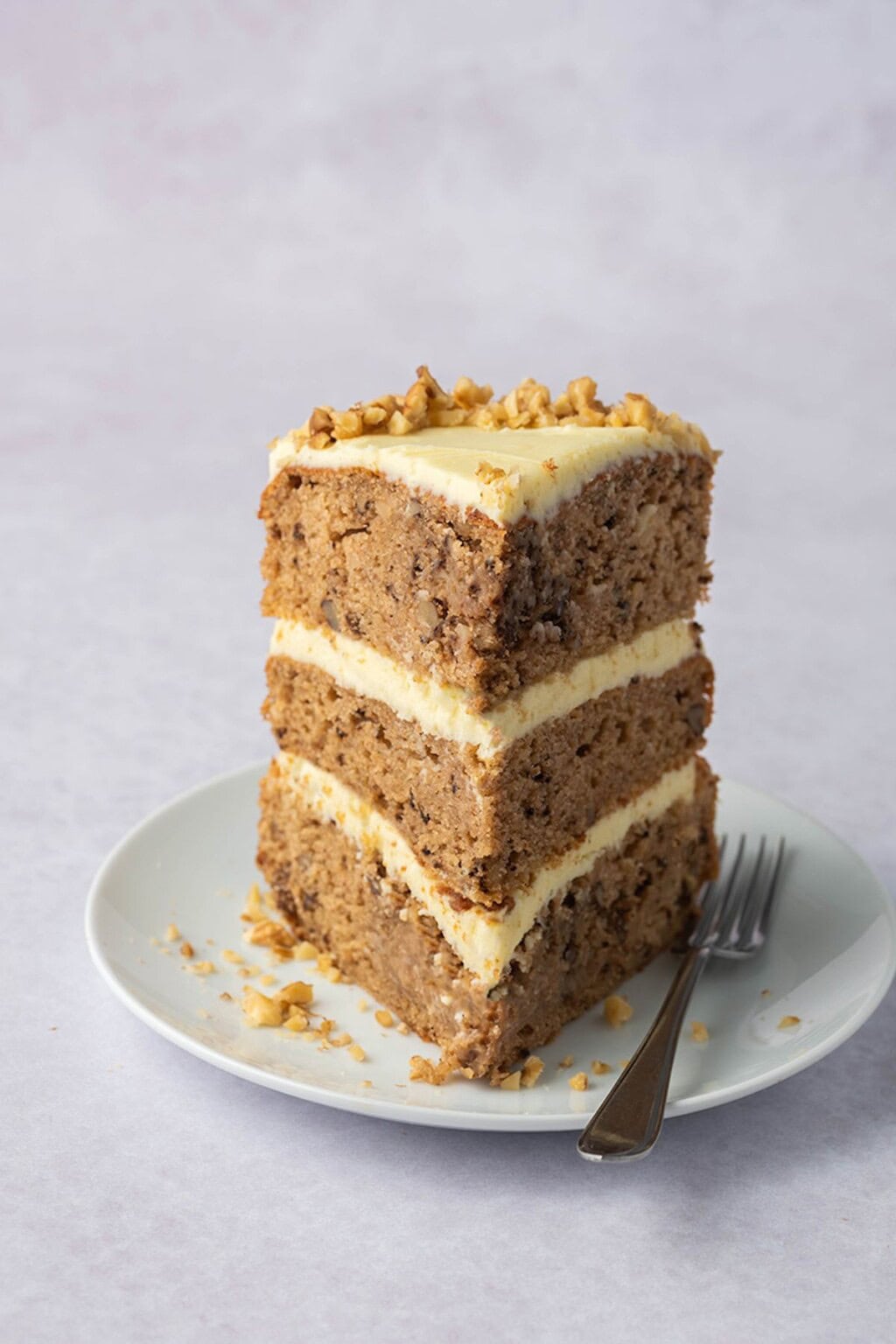 Walnut Cake {No eggs or butter} - The Big Man's World