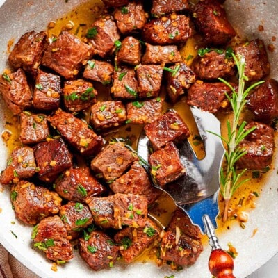 Air Fryer Steak Bites {9 Minutes} - The Big Man's World