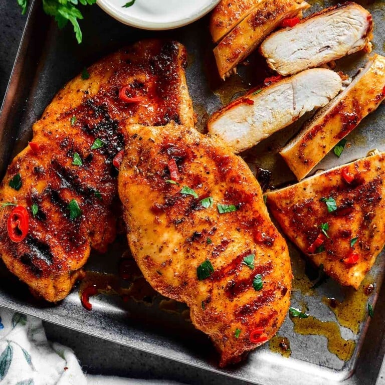 8-Minute Grilled Chicken Tenders - The Big Man's World