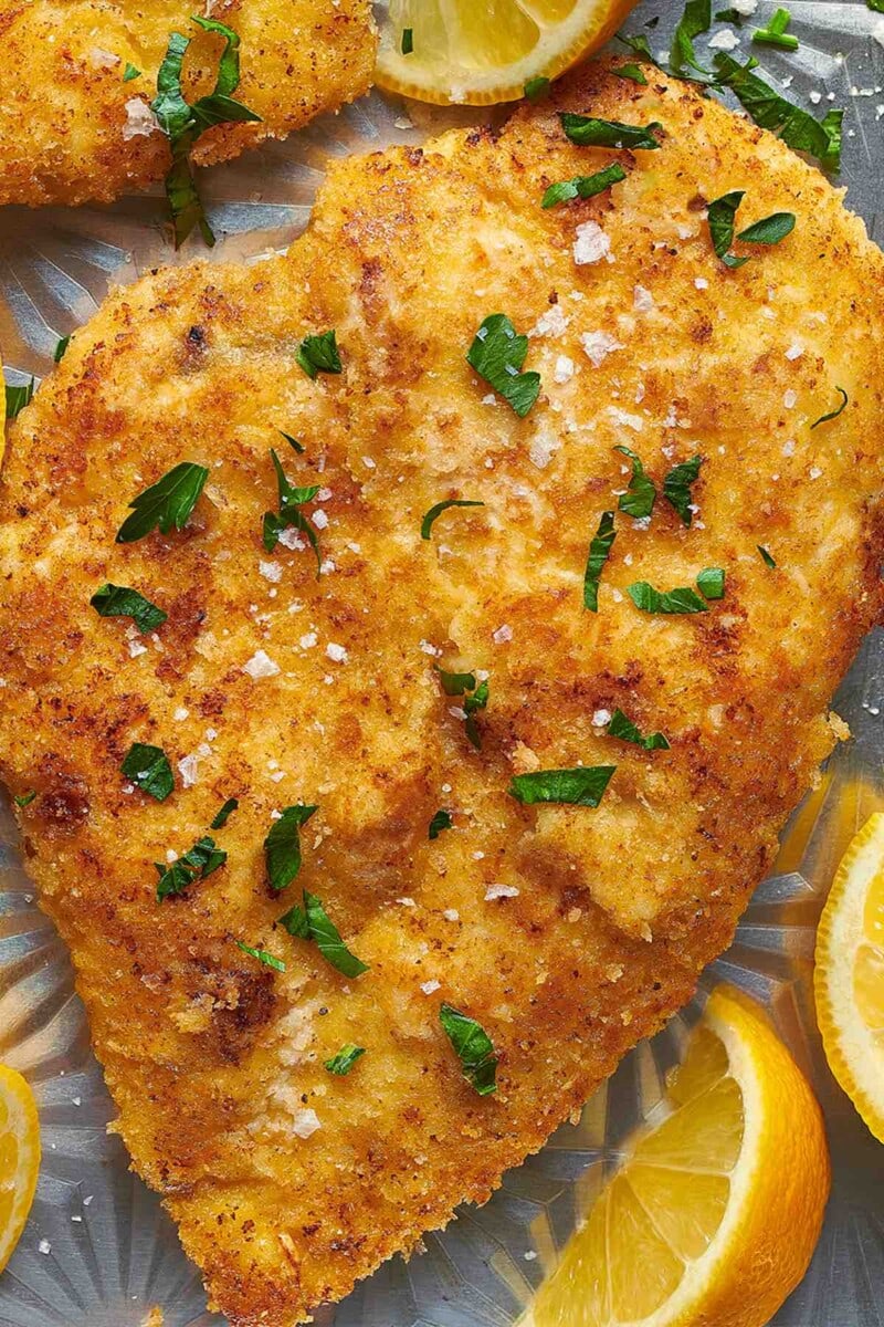 Chicken Milanese {Restaurant Style} - The Big Man's World