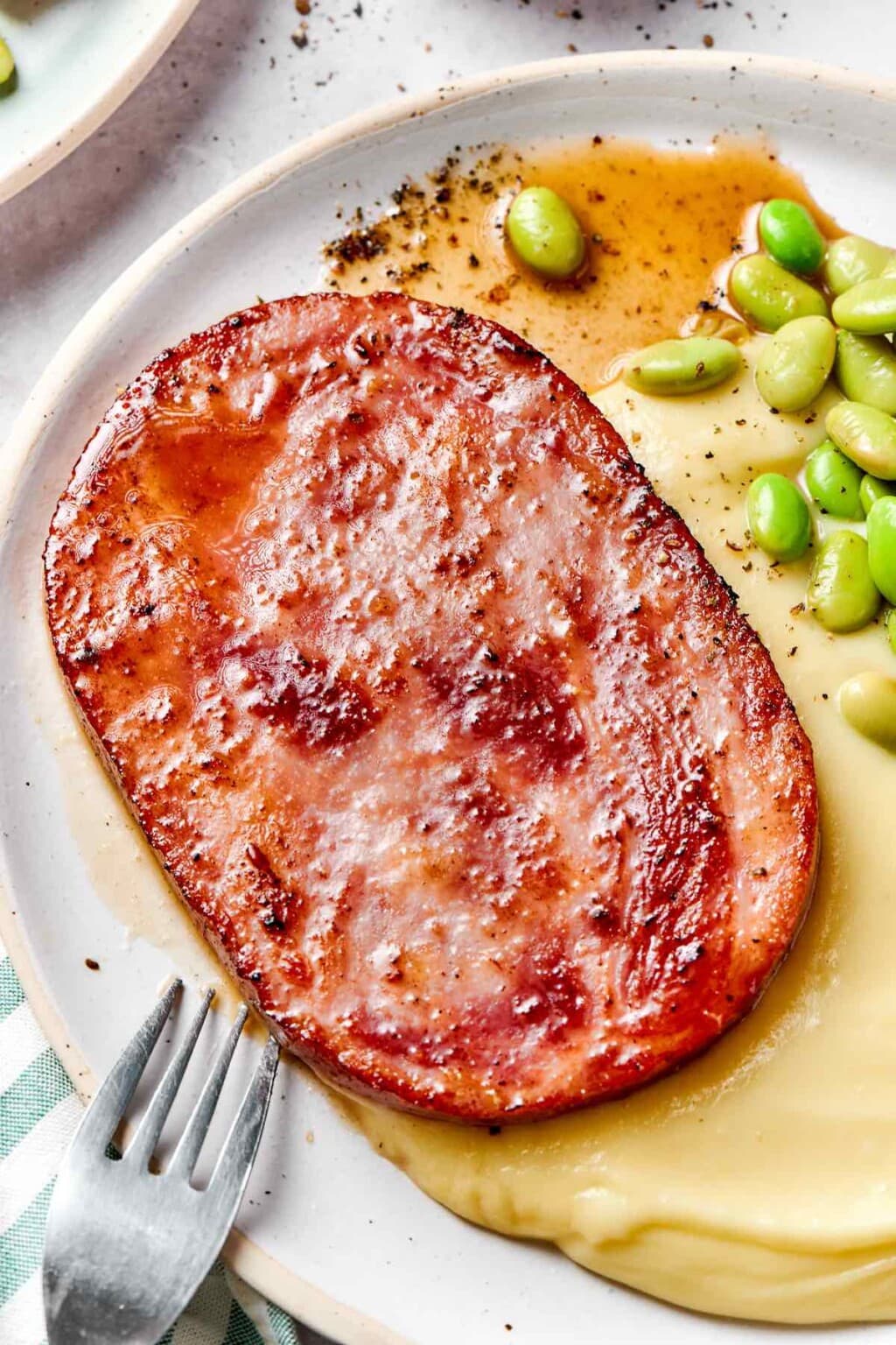 Glazed Ham Steak Recipe - The Big Man's World