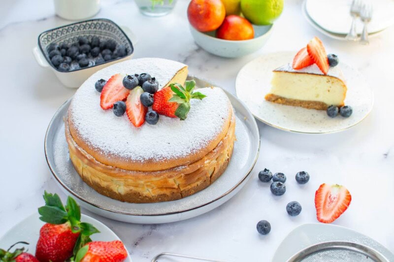 Protein Cheesecake {30g protein} - The Big Man's World