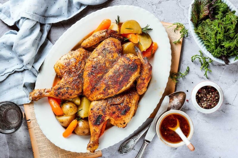 Spatchcock Turkey {Foolproof Method} - The Big Man's World