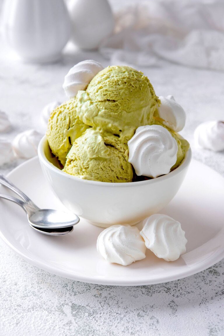 Matcha Ice Cream {No Churn} - The Big Man's World