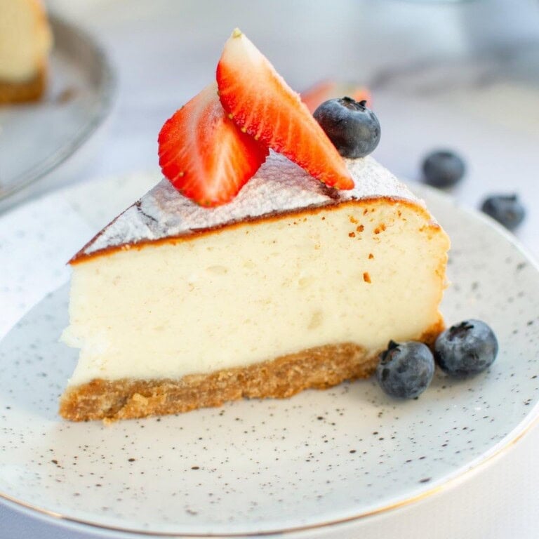 Protein Cheesecake {30g protein} - The Big Man's World