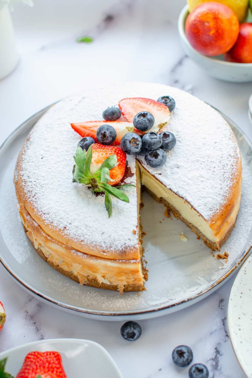 Protein Cheesecake {30g protein} - The Big Man's World