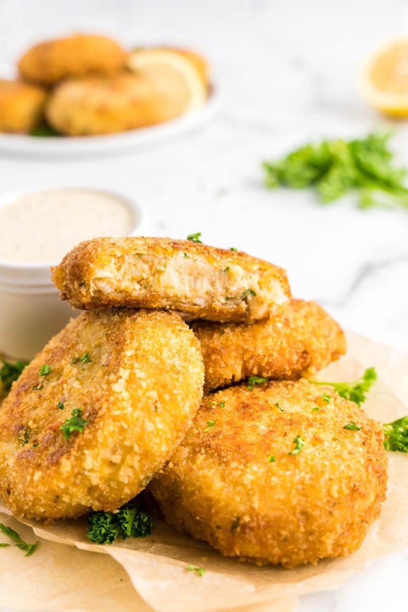 Salmon Croquettes {Crispy and Fast!} - The Big Man's World