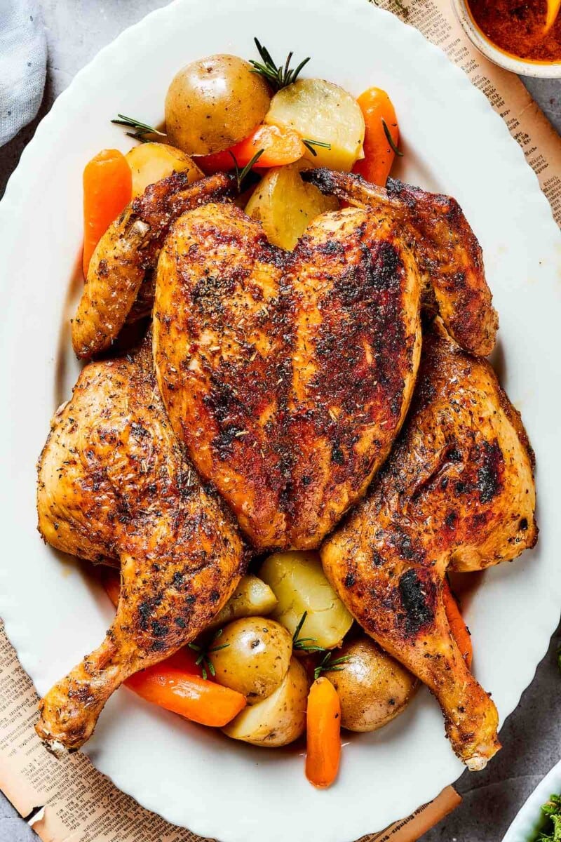 Spatchcock Turkey {Foolproof Method} - The Big Man's World