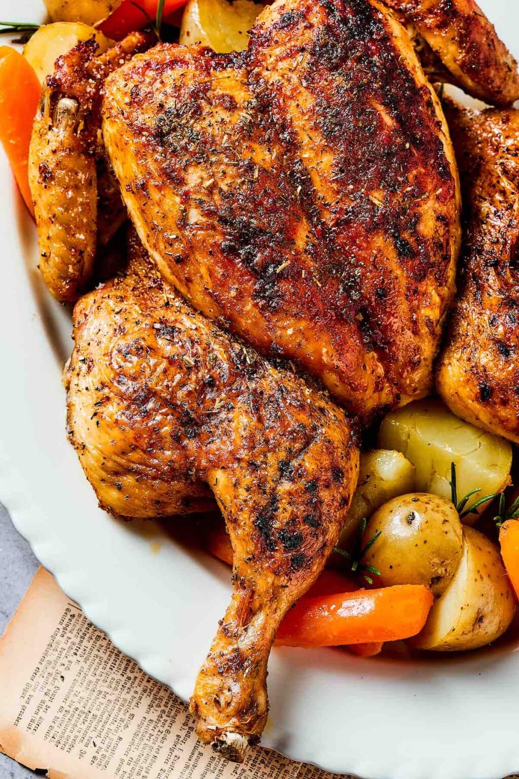 Spatchcock Turkey {Foolproof Method} - The Big Man's World