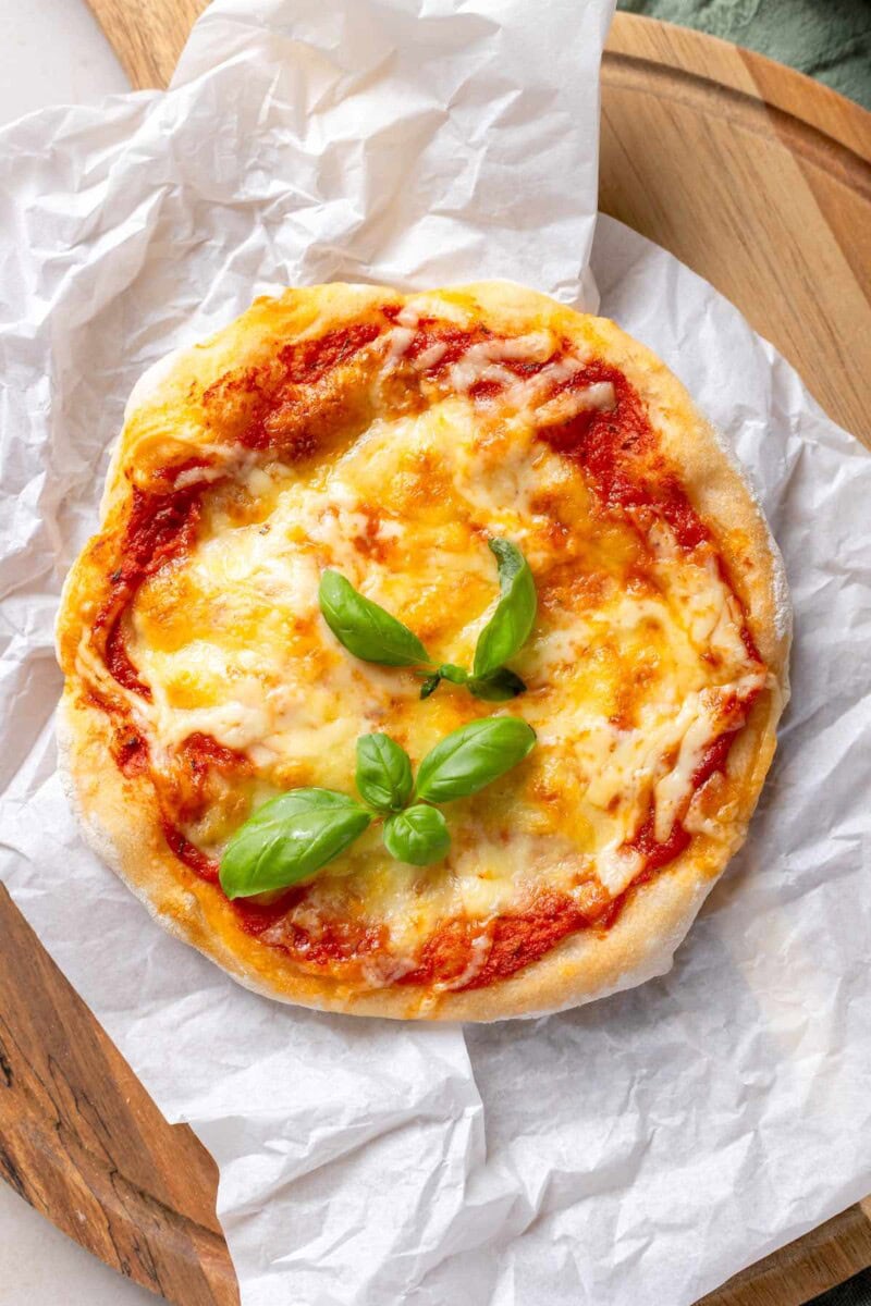 Air Fryer Pizza {In 10 Minutes} - The Big Man's World