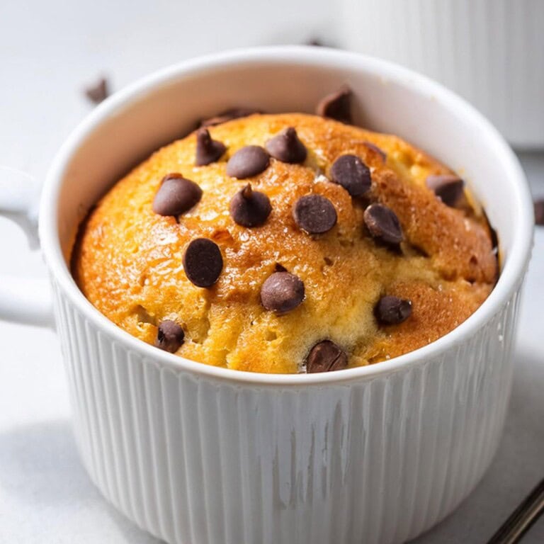 Almond Flour Mug Cake - The Big Man's World