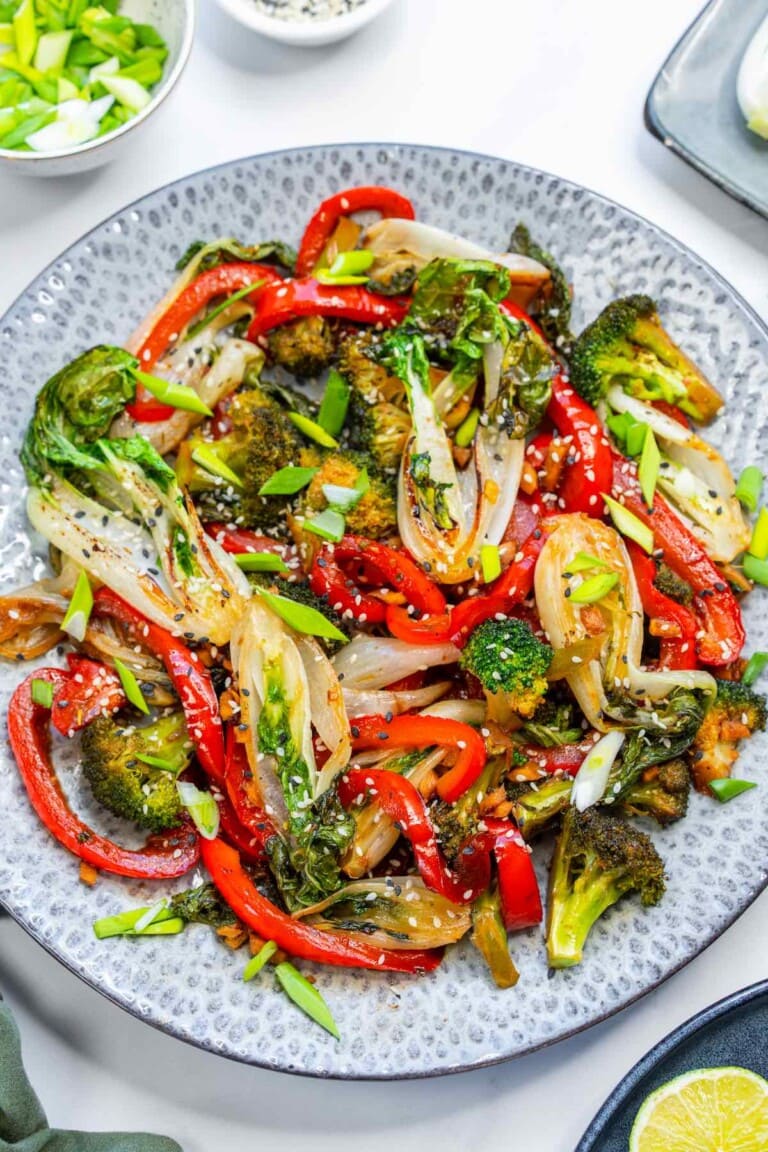Bok Choy Stir Fry {Under 10 Minutes} - The Big Man's World