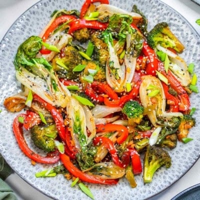 Bok Choy Stir Fry {Under 10 Minutes} - The Big Man's World