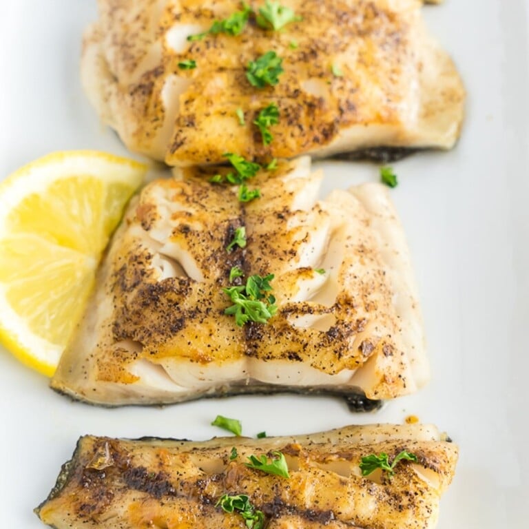 Pan Grilled Grouper {6 Minutes} - The Big Man's World