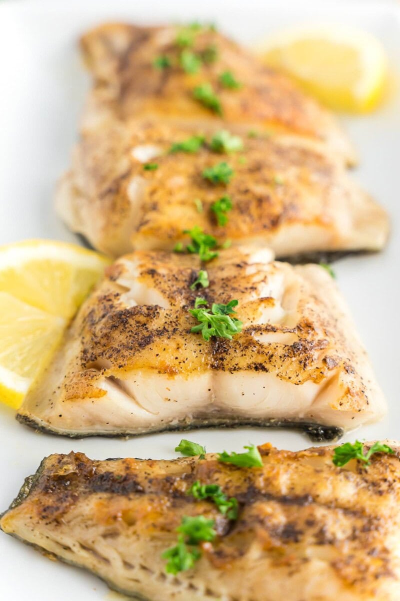 Pan Grilled Grouper {6 Minutes} - The Big Man's World