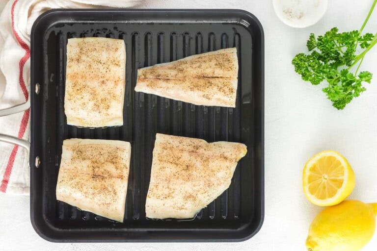 Pan Grilled Grouper {6 Minutes} - The Big Man's World