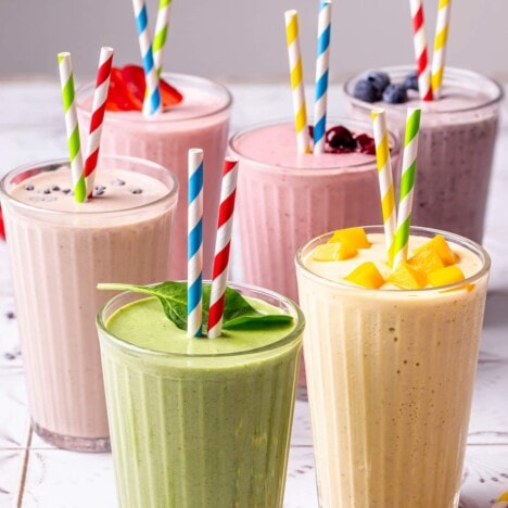 Perfect Protein Shake Recipe {12 Flavors} - The Big Man's World