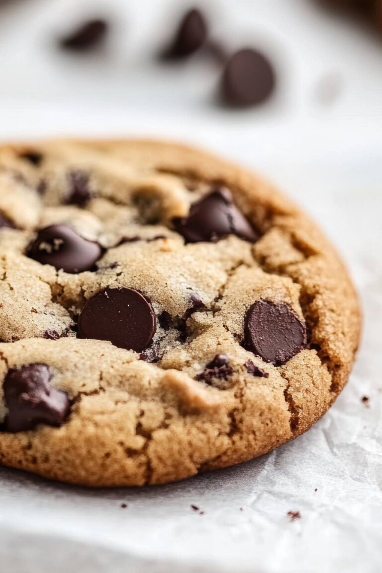 Single Serve Chocolate Chip Cookie {2 Minutes} - The Big Man's World