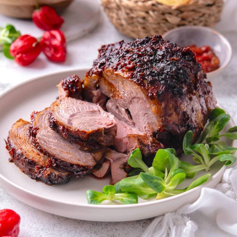 Roasted Boneless Leg Of Lamb - The Big Man's World