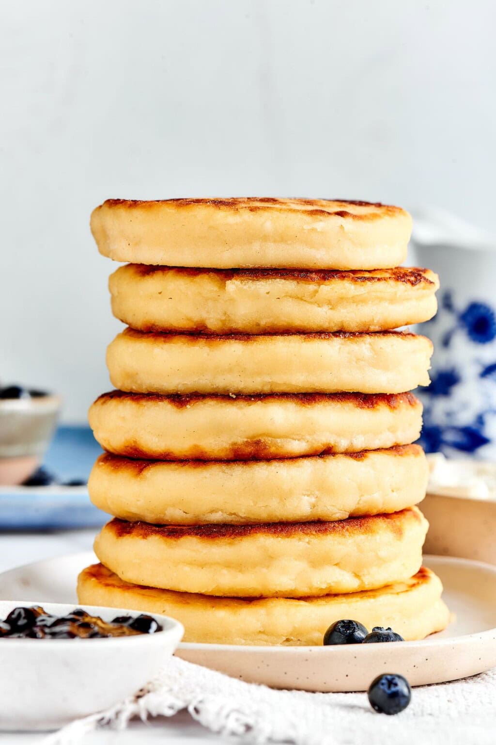 Cottage Cheese Pancakes {3 Ingredients} - The Big Man's World