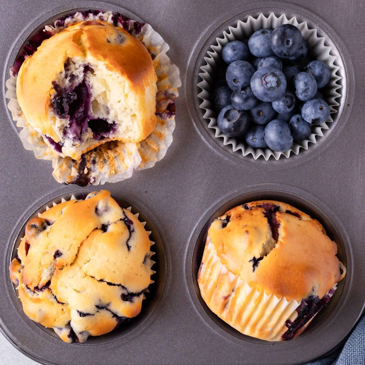 Almond Flour Muffins {6 Ingredients} - The Big Man's World