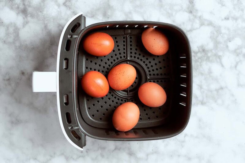 Air Fryer Hard Boiled Eggs {Perfect Every Time} - The Big Man's World