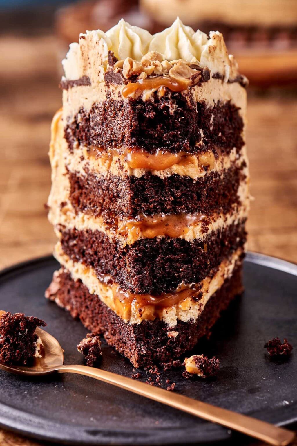Easiest Snickers Cake - The Big Man's World