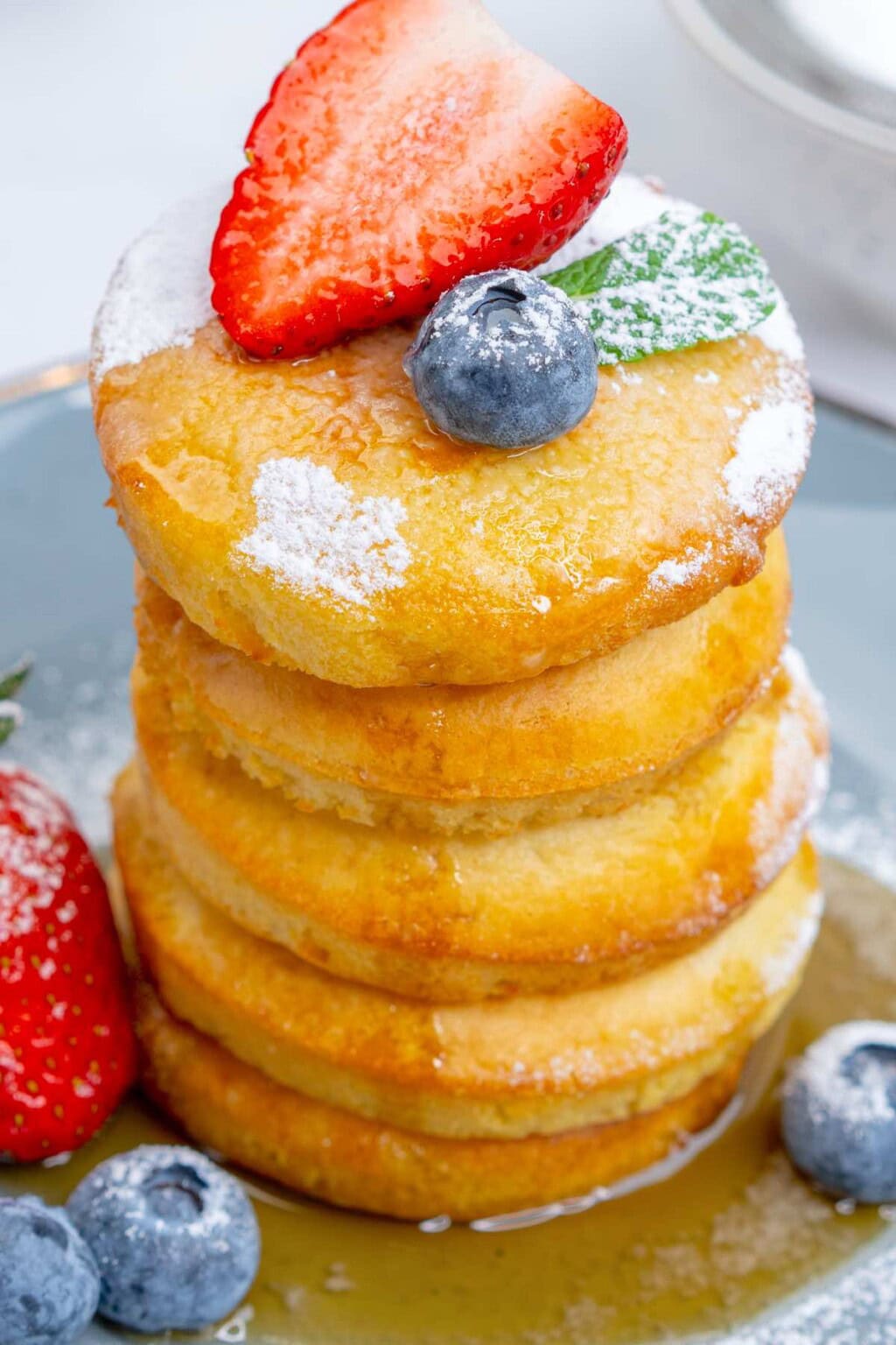 Air Fryer Pancakes {Thick & Fluffy} - The Big Man's World