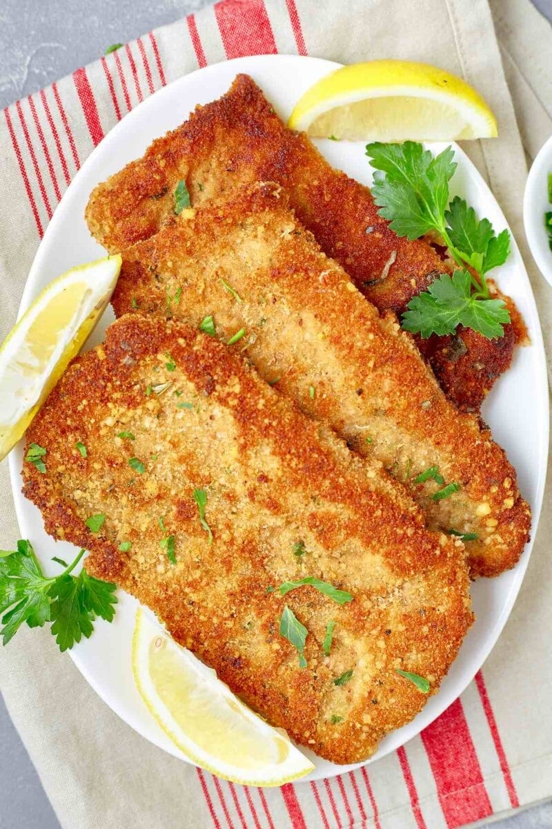 Beef Milanesa {Milanesa De Res} - The Big Man's World