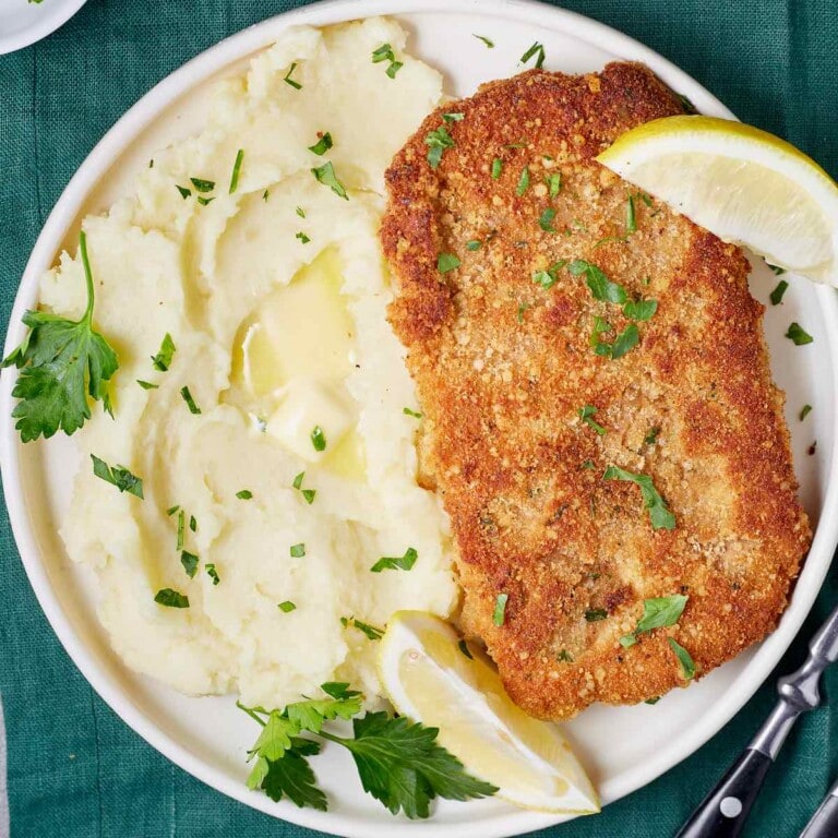 Beef Milanesa {Milanesa De Res} - The Big Man's World