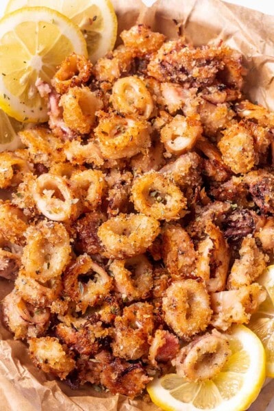 Crispy Calamari Recipe {Baked or Fried} - The Big Man's World