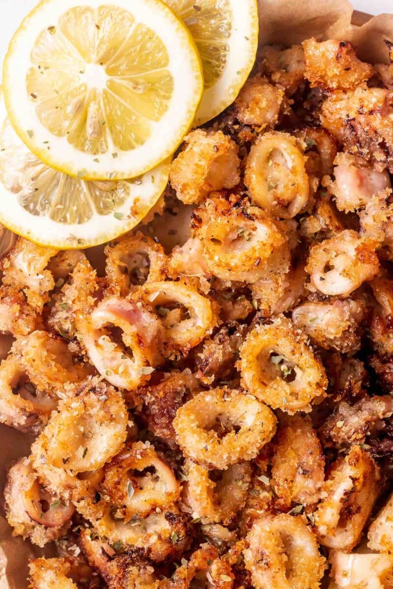 Crispy Calamari Recipe {Baked or Fried} - The Big Man's World