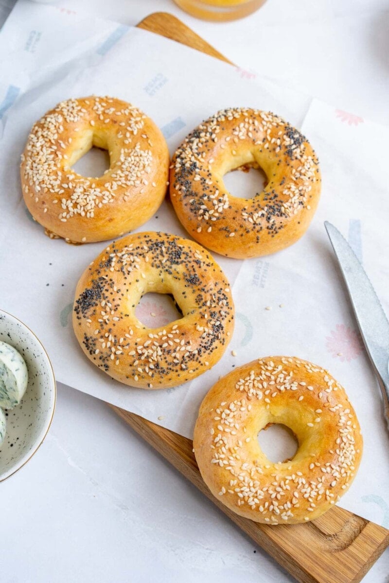 Cottage Cheese Bagels {2 Ingredients} - The Big Man's World