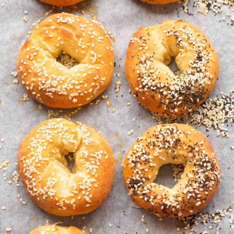 Cottage Cheese Bagels {2 Ingredients} - The Big Man's World