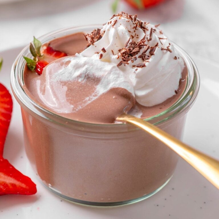 Cottage Cheese Chocolate Mousse {3 Ingredients} - The Big Man's World