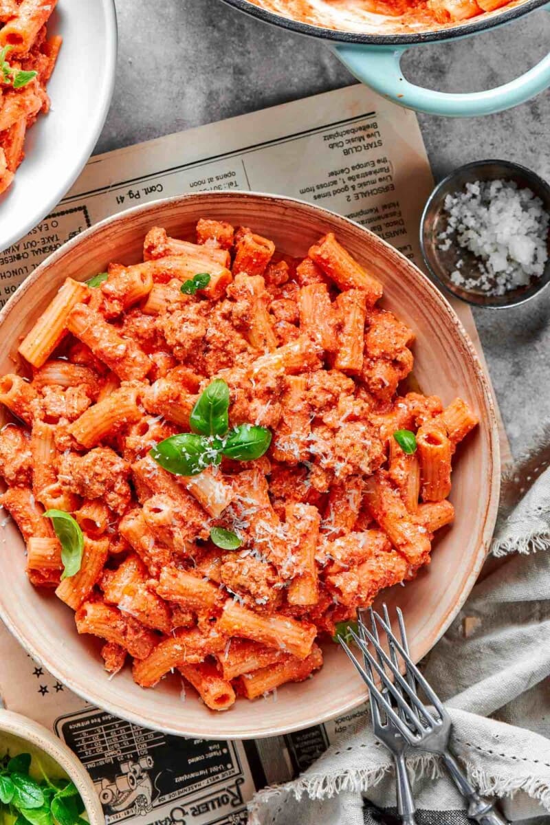 Cottage Cheese Pasta Sauce {30g Protein} - The Big Man's World