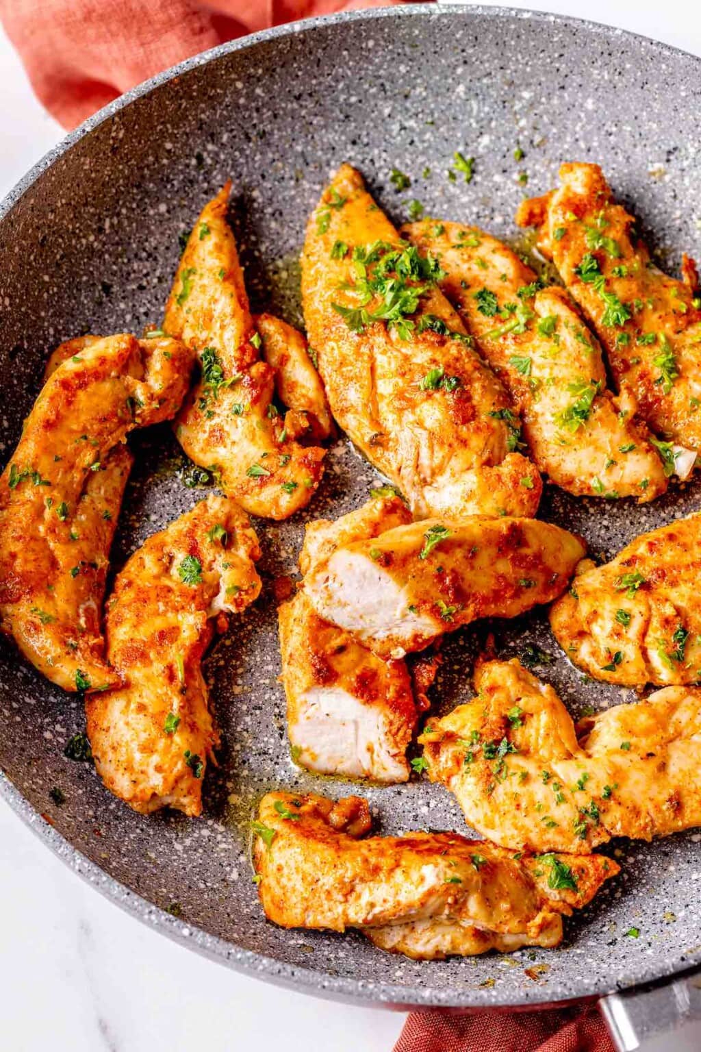Pan-Seared Chicken Tenders - The Big Man's World