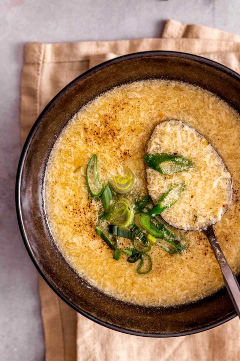 Egg Drop Soup {10 Minutes} - The Big Man's World