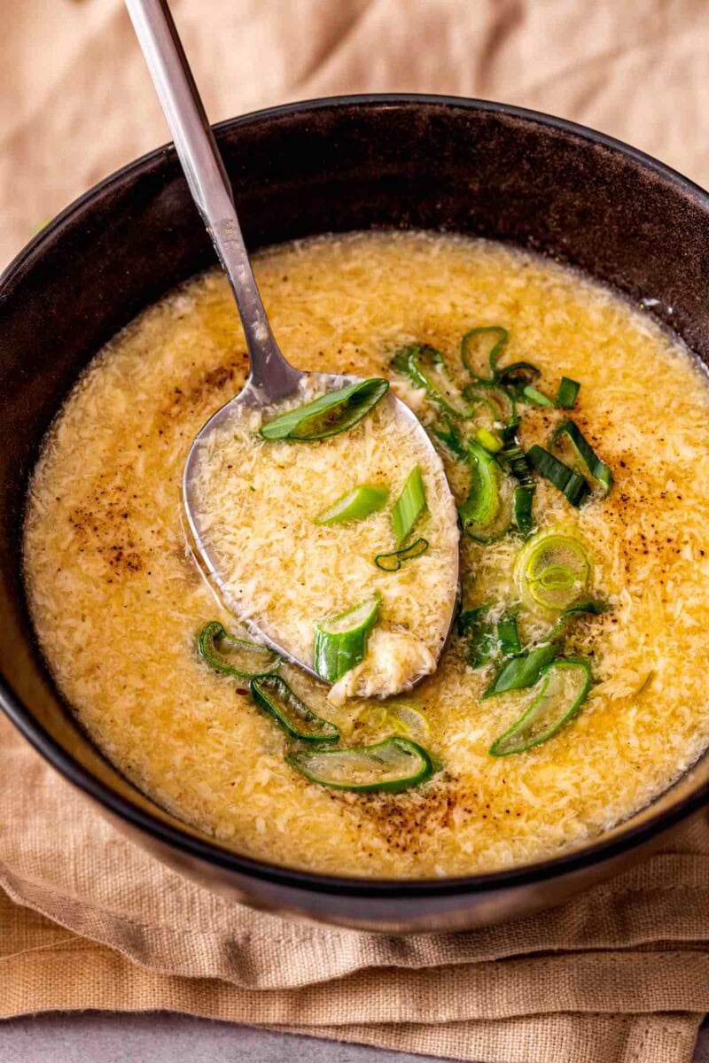 Egg Drop Soup {10 Minutes} - The Big Man's World