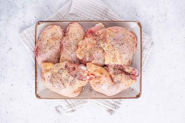 Crispy Baked Chicken Thighs {Extra Juicy} - The Big Man's World