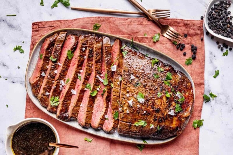 Flank Steak Recipe {PERFECT Every Time} - The Big Man's World
