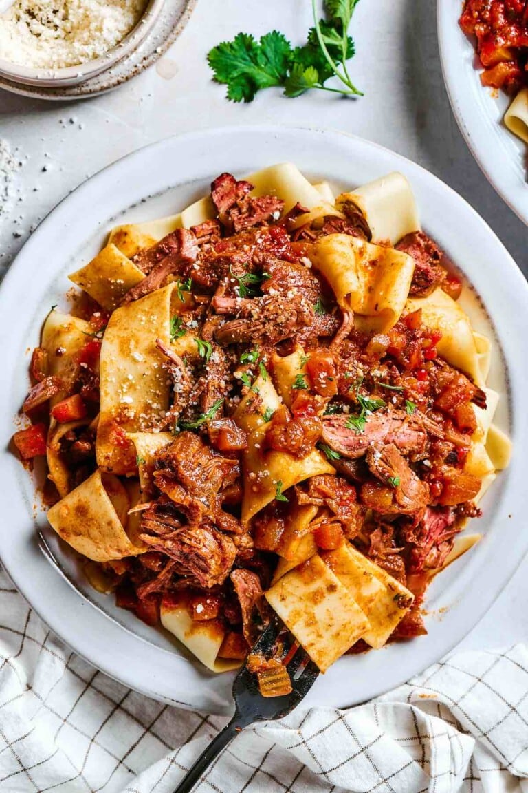 Quick Lamb Ragu Recipe {Instant Pot or Stovetop} - The Big Man's World